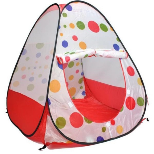 tenda mainan anak segitiga - tenda anak ukuran 95 x 95 x 92 cm F