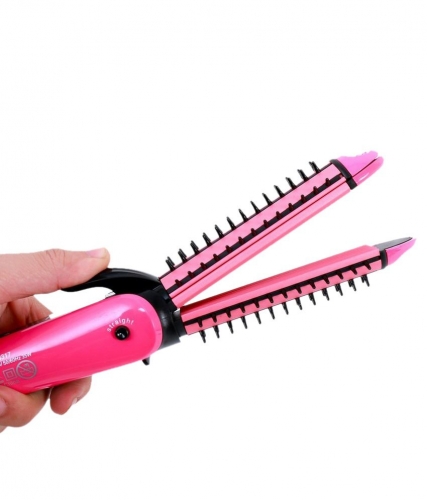 catok nova Nova 3 in 1 8890 - Catok Lurus/Wavy/Curly 3in1