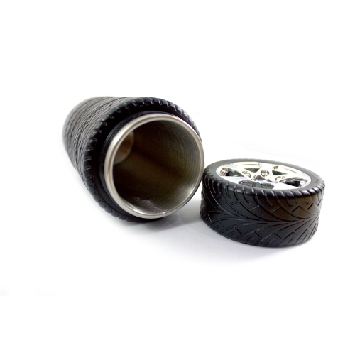 tyre cup - mug stainless roda