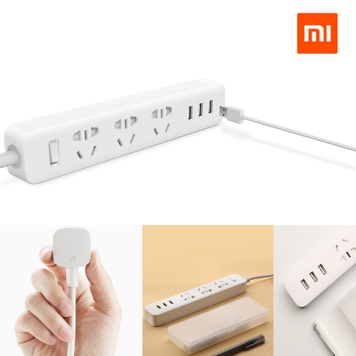 Xiaomi Mi Smart Power Strip Plug Adapter with 3 USB Port 2A