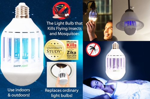 Zapp Light with Insect Killer - lampu dan perangkap serangga